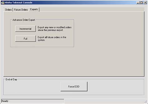 Aloha Takeout Takeout Console Ncr Docs