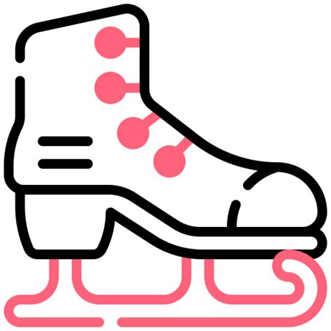 Patinaje sobre hielo Iconos gratis de deportes y competición