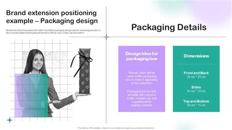 Beverage Packaging Design Template