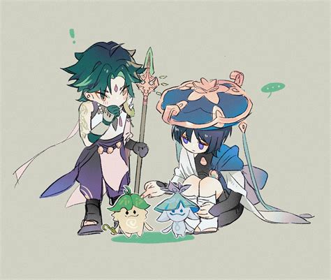Xiao And Scara~ Genshin Impact Hoyolab