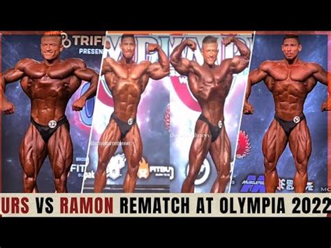 Urs Vs Ramon Rematch At Mr Olympia 2022 Classic Physique Prejudging