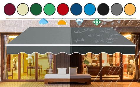 Sunsetter Retractable Awning Fabric Replacement For Patio