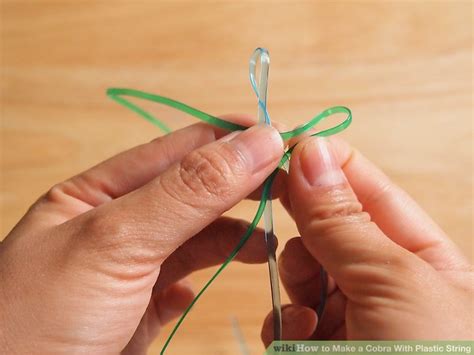 How To Make A Cobra With Plastic String With Pictures Wikihow