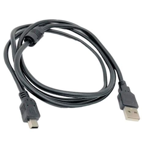 Usb To Mini Usb Data Cable 1m Black Mini Usb To Usb Cable Shop Today Get It Tomorrow
