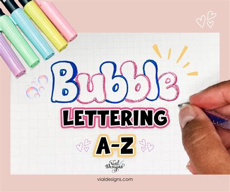 Block Lettering Tutorial Beginners Guide Vial Designs