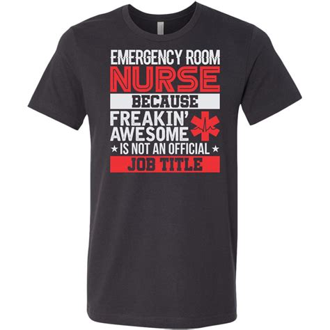 ER Nurse Shirt ER Shirt Emergency Room Nurse Emergency Etsy
