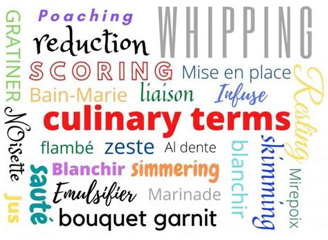 40 Comprehensive Culinary Terms For Beginners