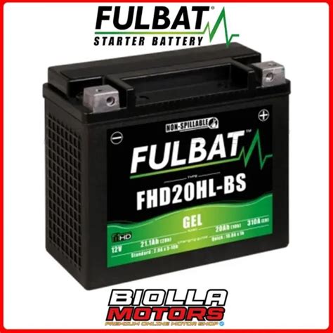 FHD20HL BS BATTERIA FULBAT GEL CAN AM BRP Outlander 6x6 1000 2018