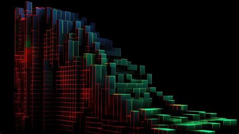 Premium Ai Image Data Visualisation Chart Background