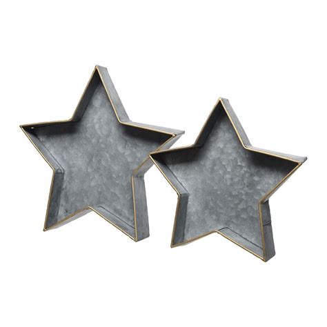 Serve Guests In Style This Christmas With This Set Of Two Iron Star