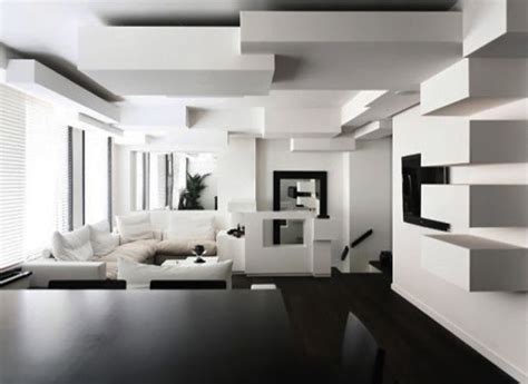 Interiors Design Shapes Complex Geometry For Wall In The House Home