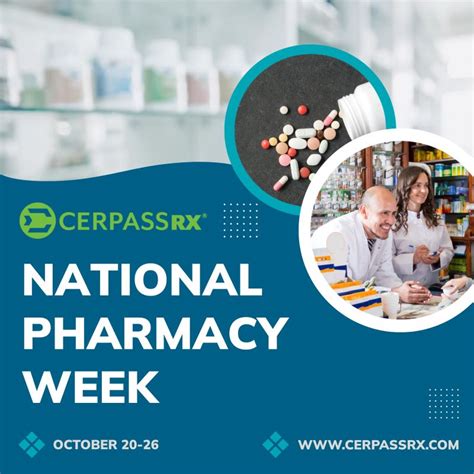 🌟 Happy National Pharmacy Week 🌟 At Cerpassrx We Recognize And Honor
