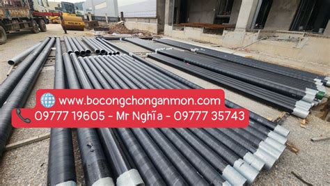 Sơn Bitum Chống ăn Mòn đường ống Kim Loại