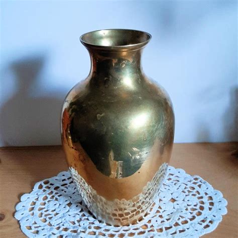 Brass Vase Etsy