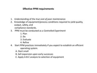 Preventive And Predictive Maintainence PPTX