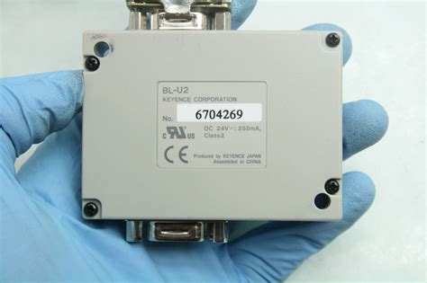 Keyence Bl U2 Barcode Scanner Controller Rs 232c Comms Used Motion