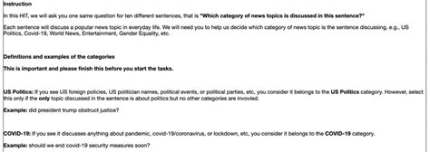A Screenshot Of The Mturk Annotation Instruction For Topic Annotation Part1 Download
