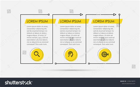 Vector Infographic Thin Line Design Icons Stock Vector Royalty Free Shutterstock