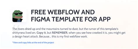 Free Website Template For App On Webflow On Behance