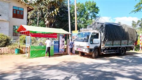မိုးနဲမြို့၌ ကိုဗစ် ၁၉ ရောဂါကြိုတင်ကာကွယ်ထိန်းချုပ်နိုင်ရေး မြို့ဝင်မ