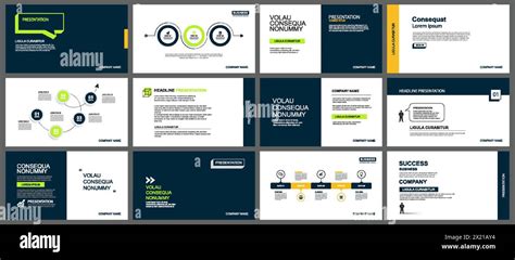 Presentation And Slide Layout Background Design Black Color Modern Theme Template Use For