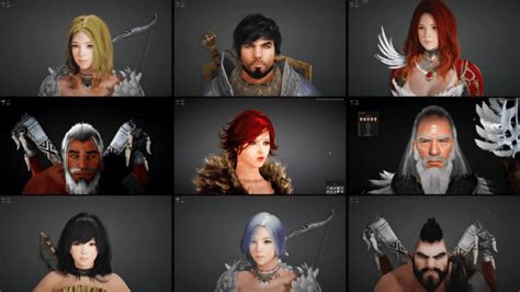 Black Desert Online Character Creation Previe Tvinput