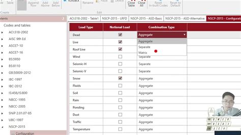Staadpro Basics 31 Load Combinations Autoload Combination Load