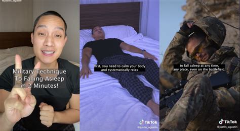 Viral Técnica Militar Para Quedarte Dormido En Dos Minutos
