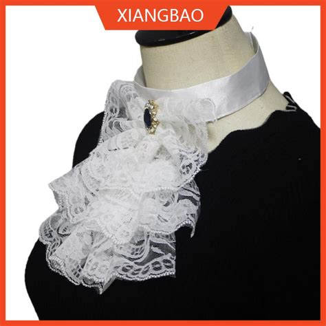 Xiangbao Renaissance Ruffle Collar Victorian Neck Costume Cosplay