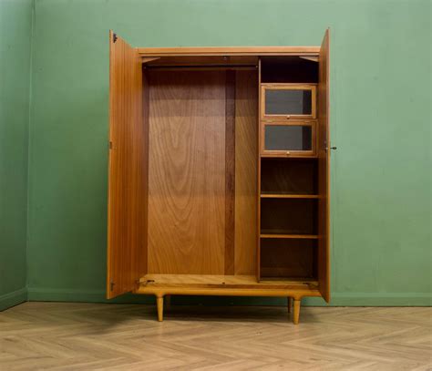 Mid Century Teak Wardrobe From Wrighton 1960s At 1stdibs 1960s
