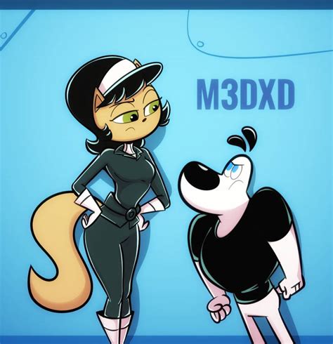 Kitty And Dudley Color Redraw By M3dxd On Deviantart