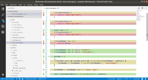 Partial Coverage Calculation Only On Path Issue Ryanluker Vscode Coverage Gutters