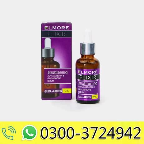 Elmore Elixir Brightening Serum Price In Pakistan 0300 3724942