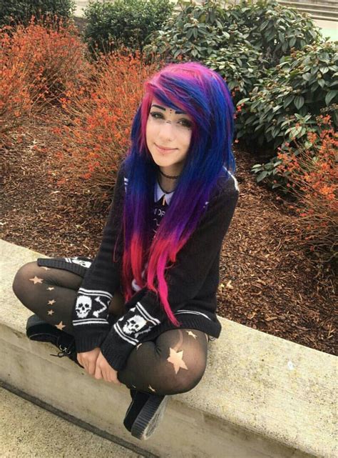 Pin By Gary Ellie Lee On Amazing Sceneemo Girls Emo Scene Hair
