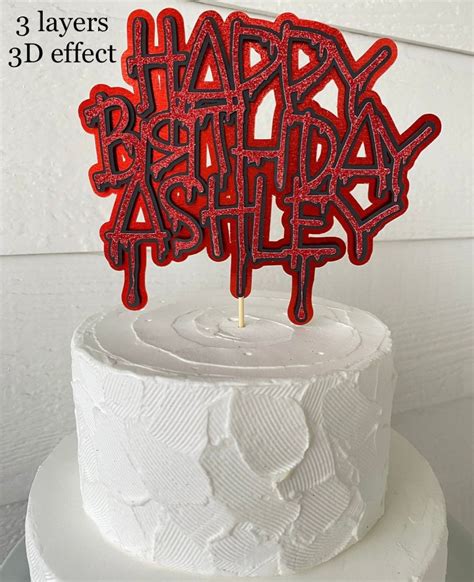 Scary Birthday Cakes