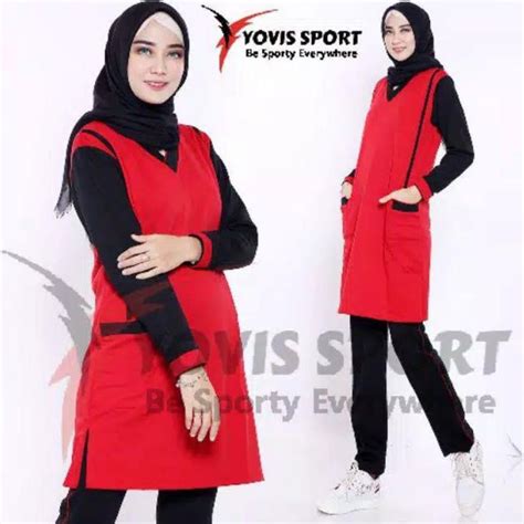 Jual YOVIS STELAN SENAM TEBARU MODEL TUNIQ BY YOVIS COCOK AEROBIK DAN
