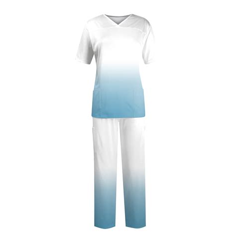 Ydkzymd Scrubs Sets For Women Clearancecargo Pants S Light Blue Jogger