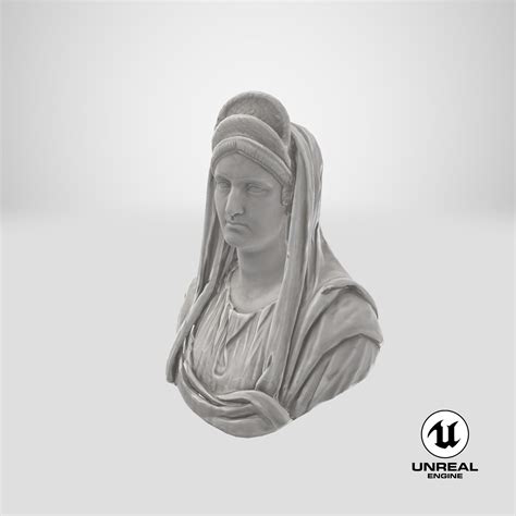 Salonia Matidia 흉상 3d 모델 39 Max Fbx Obj C4d Unitypackage Upk Ma Gltf Usd Free3d