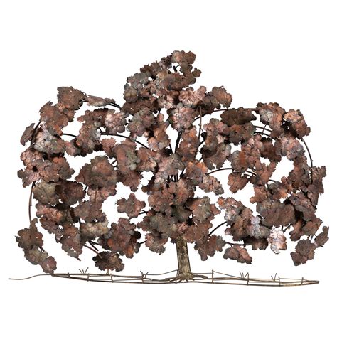 Vintage C Hess Copper And Bronze Tree Sculpture At 1stdibs Visit