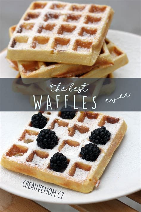 Best Waffles Ever Recipe And Waffle Maker Tip The Creative Mom