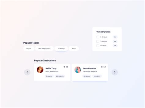Menu Designs Created By Ui Desgn Daily