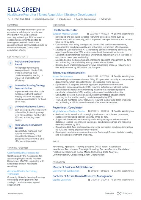 26 Recruiter Resume Examples Guide For 2025