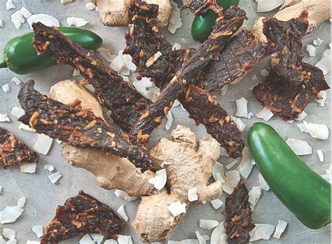 Spicy Thai Coconut Ginger Jerky Coconut Ginger Thai Coconut Canned