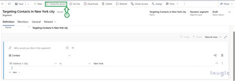 microsoft dynamics 365 segmentation within outbound marketing