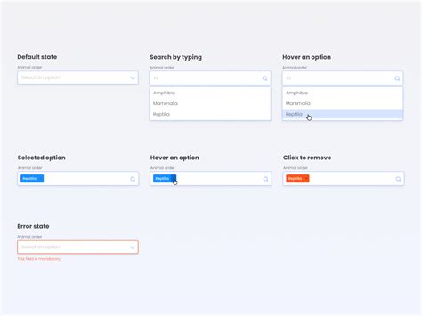 Building A Multi Select Dropdown In React By Daniel Pescador On Dribbble
