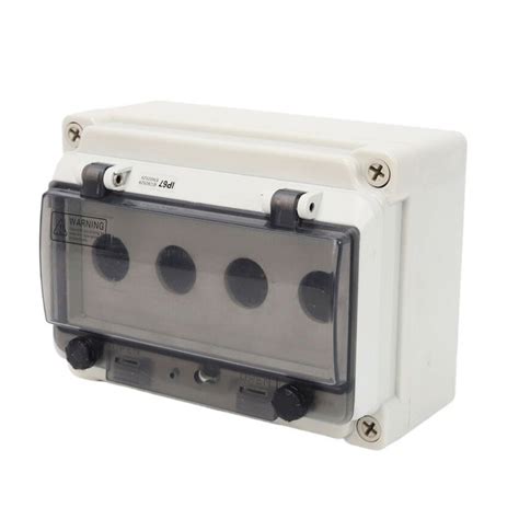 Ip67 Waterproof Outdoor Emergency Push Button Switch W Junction Box Stop Button Control Box