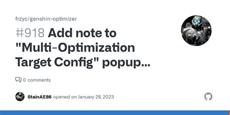 Add Note To Multi Optimization Target Config Popup Hinting To Where