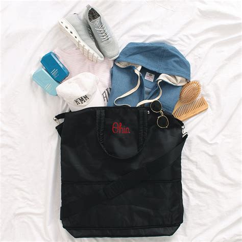 ohio state expandable travel duffel bag