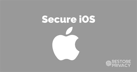How To Secure Your IPhone IPad 2020 Restore Privacy
