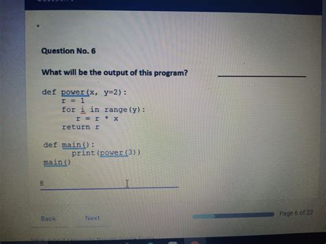 Solved Question No What Will Be The Output Of This Chegg